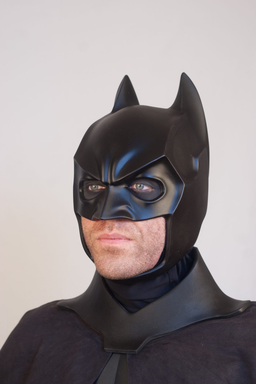 Batman Mask Cowl And Neck Piece: Noel Inspired - Ares Armory Studios